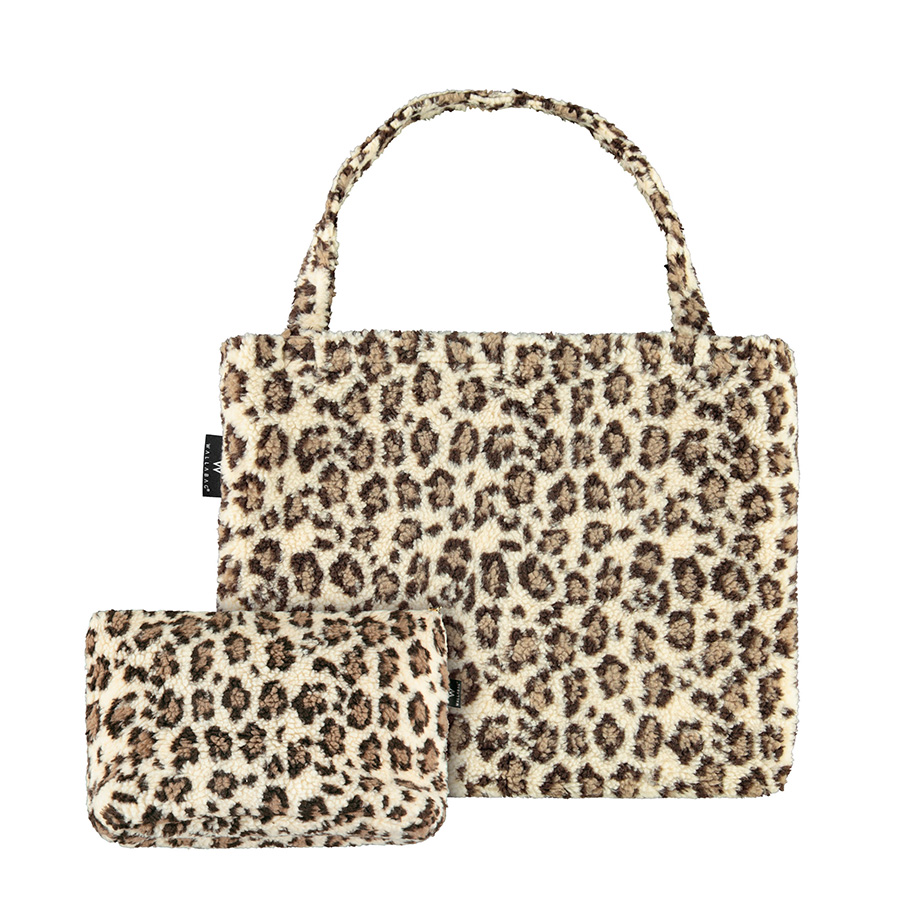 Wallabag Teddy Leopard Brown